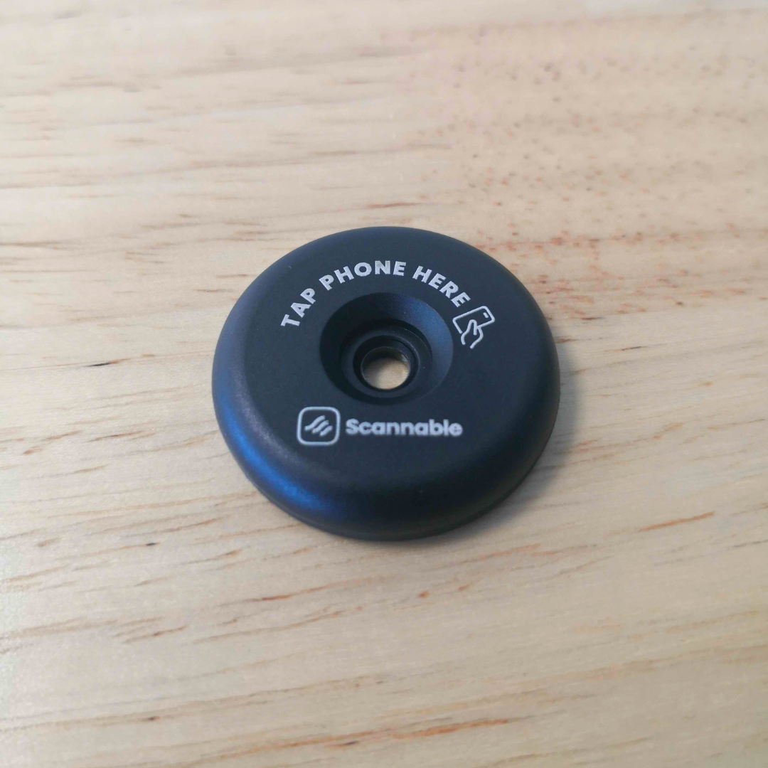 Dura Tag 34mm Ø (50 pack) – Scannable