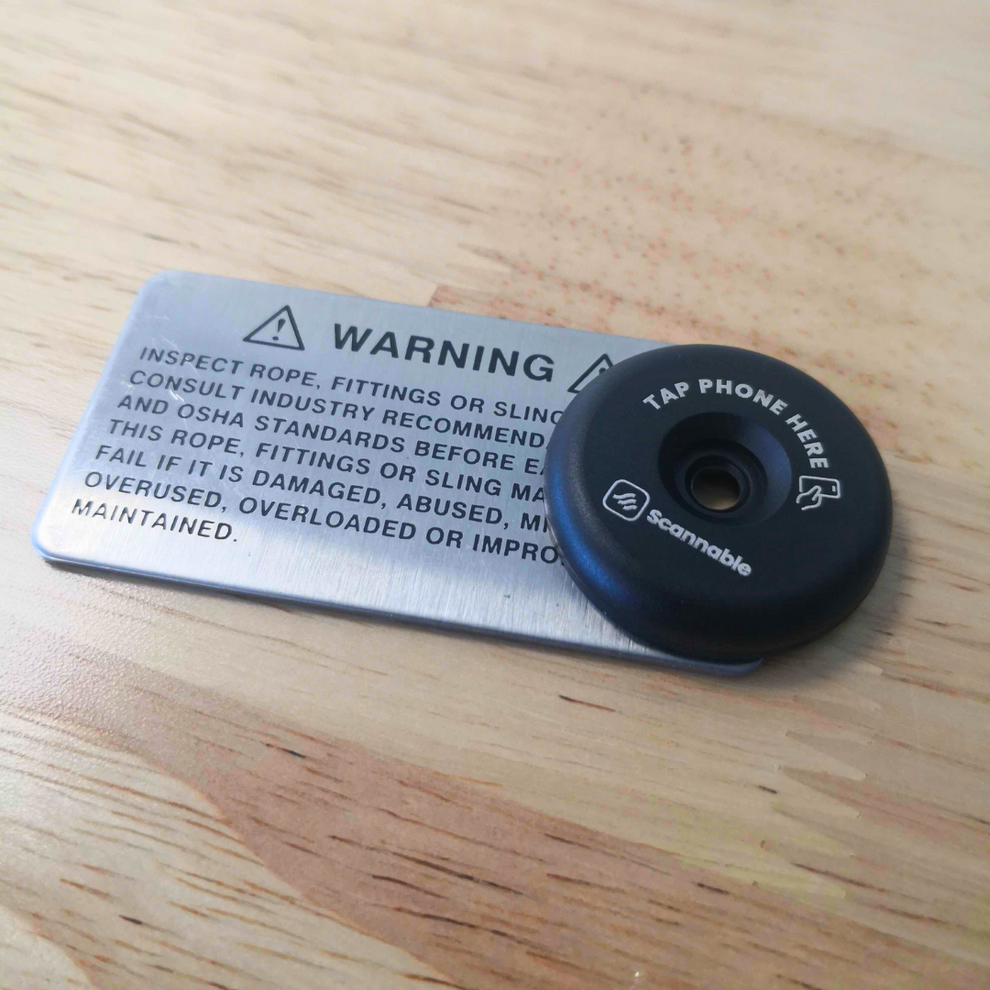 Dura Tag 34mm Ø (50 pack) – Scannable